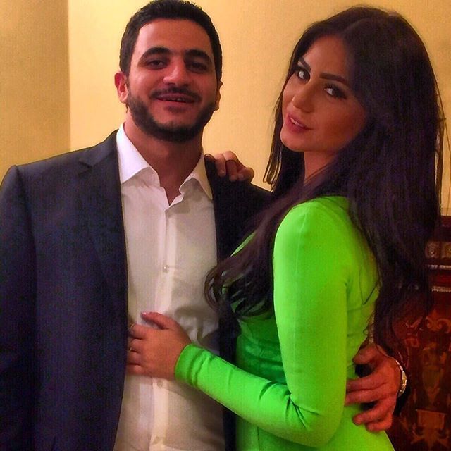 صور الظهور الإعلامي الأول لكريم السبكي وخطيبته شهد رمزي | نواعم