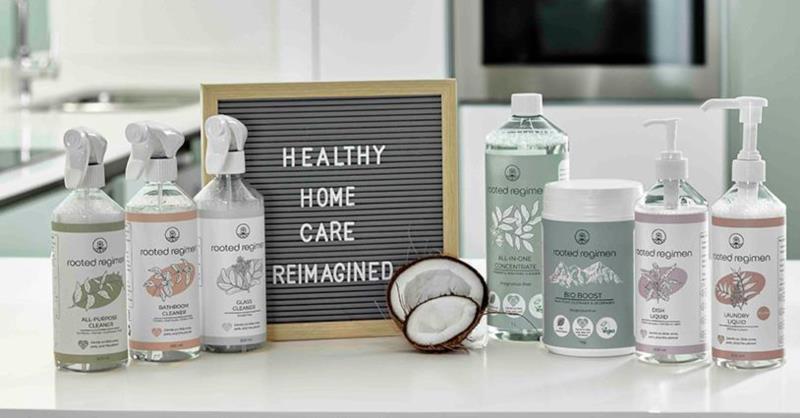 Rooted Regimen تقدم سلسلة من منتجات التنظيف المستدامة والصديقة للبيئة ...